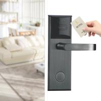 China Swipe Card Hotel Electronic Door Lock Smart with Free Management System for sale