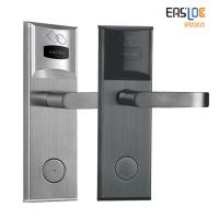China Swipe Card Hotel Electronic Door Lock Smart with Free Management System for sale