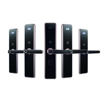 China Intelligent 30mm Smart Fingerprint Door Lock Keyless Biometric FCC for sale