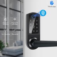 China Cerradura Smart Digital Door Lock 30mm App Controlled Door Lock for sale