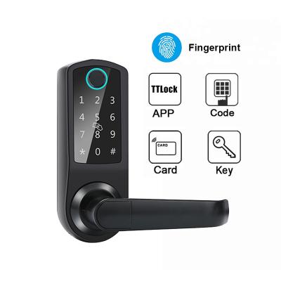 China Home 30mm Electronic Keyless Door Locks 4xAA Electronic Security Door Locks for sale
