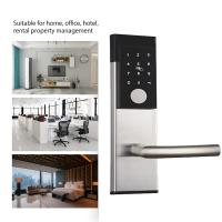 China 4 Colors Optional Stainless Steel Electronic Smart Door Locks with Password Card App for sale