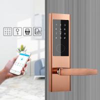 China Stainless Steel Smart Card Password Apartment Smart Door Lock with TTlock app for sale