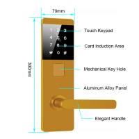 China 4 Unlocking Ways Password App Keyless Digital Door Lock for Apartment Home Office for sale