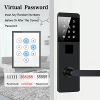 China 4 Unlocking Ways Password App Keyless Digital Door Lock for Apartment Home Office for sale