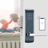 China G2 Gateway Intelligent Door Lock Keyless M1 Card Unlock for sale