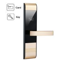 China FCC Hotel Smart Electronic Card Swipe Door Locks Smart 310mm Hotel Software for sale