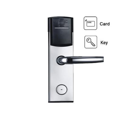 China DC 6V Hotel Card Door Locks 77mm Rfid Door Lock System for sale