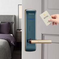 China 3 Colors Optional Keyless Hotel Smart Door Locks with Swipe Card for sale