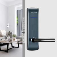 China Gold Color Zinc Alloy Hotel Electronic Locks with Card Encoder for Hotel Motel Apartment for sale