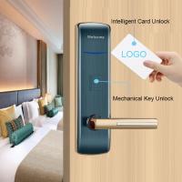 China RFID M1 Card Hotel Electronic Locks MF1 Ic Card Door Lock for sale