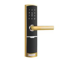 China TTlock App Intelligent Smart Door Lock Security Lock Code Door Handle Digital Keyless Lock for sale