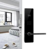China Digital Hotel Smart Management System Key Card Door Locks Room Electric Door Lock for sale