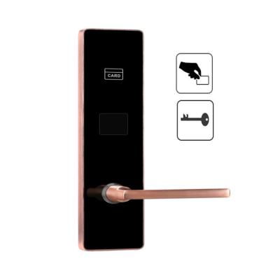 China Stainless Steel Smart Key Card Hotel Electronic Locks with CE FCC Certification for sale