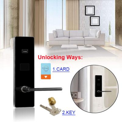 China CE FCC Certification Stainless Steel Hotel Smart Door Locks with Management Software System for sale