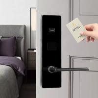 China 75mm Hotel Key Card Lock RFID Hotel Swipe Card Door Locks for sale