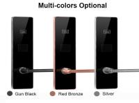 China Stainless Steel Smart Key Card Hotel Electronic Locks with CE FCC Certification for sale