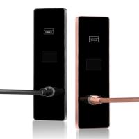 China Digital Hotel Smart Management System Key Card Door Locks Room Electric Door Lock for sale