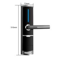 China Room Security Rfid Key Card Door Locks Electronic FCC Smart Digital Door Lock for sale