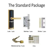 China FCC Hotel Smart Door Locks Card  Electronic Zinc Alloy Apartment for sale