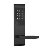China TT Lock APP Control Apartment House Digital Electric Smart Door Lock with Code and Card for sale