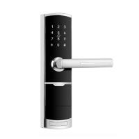 China Zinc Alloy Password Bluetooth TTlock Smart Keypad Door Lock with Card Key for sale
