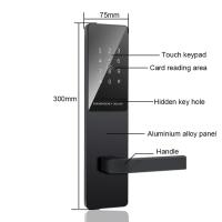 China RFID Commercial Rfid Door Lock System Cerradura Smart Lock For Wooden Door for sale