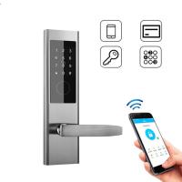 China Tamper Alarm App Controlled Door Locks 300mm App Smart Lock for sale