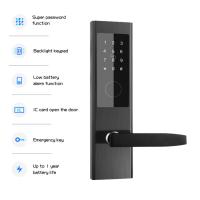 China Stainless Steel Ss304 Password Door Locks 18mm Touch Keypad Door Lock for sale
