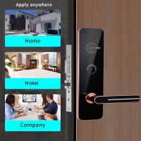 China Smart RFID Hotel Key Card Door Locks 300*75mm With Energy Saving Switch for sale