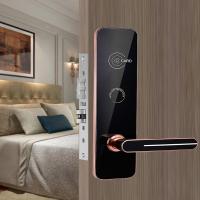 China Zinc Alloy Hotel Intelligent Door Lock M1 RFID Card Lock for sale