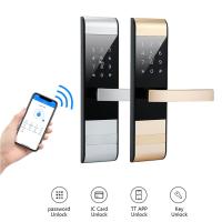 China 38-48mm Thickness CE FCC Certification Smart Keypad Door Lock with 2 Years Warranty for sale