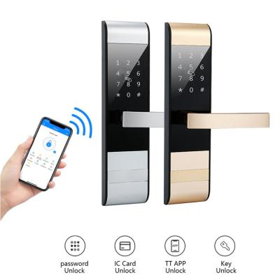 China 38-48mm Thickness CE FCC Certification Smart Keypad Door Lock with 2 Years Warranty for sale