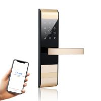 China Bluetooth Residential Intelligent Door Lock Smart 310mm Mechanical Key for sale