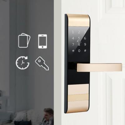 China 4PCS AA Keyless Entry Door Lock 72mm Electronic Keypad Lock for sale