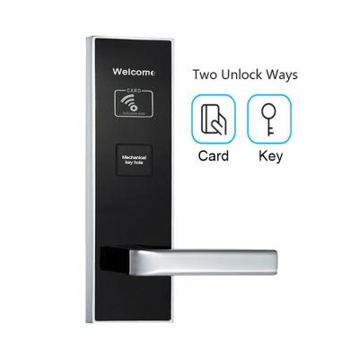 China High Security M1 Card Electronic Smart Door Lock Using Management System For Hotel for sale