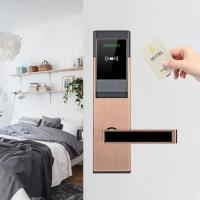 China Cerraduras Electronic Card Door Lock ANSI Mortise Apartment Smart Lock for sale