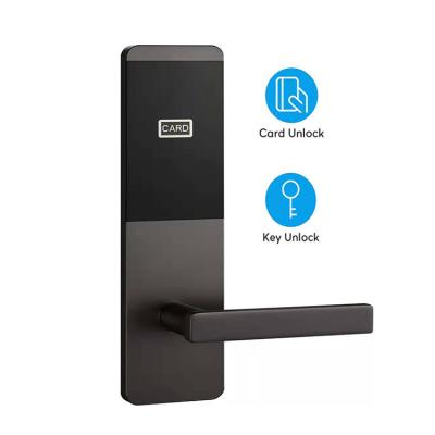 China High Grade Hotel Door Lock System Key Card Door Lock for 38-48 Thickness Door for sale