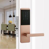China Security 40mm Intelligent Door Lock 13.56MHz Bluetooth Entry Door Lock for sale