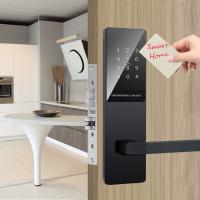 China BLE Apartment Smart Door Lock 75mm Smart Keypad Door Lock for sale