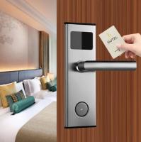 China PMS RFID 125kHz Electronic Keyless Card Key 5 Latch Mortise AA Alkaline for sale