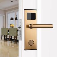 China 25mm Key Electronic Smart Door Lock 0.25s Hotel With RFID Card System for sale