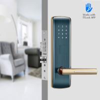 China Aluminum Alloy 4pcs AA Keyless Digital Door Lock 1.5V Electronic Door Locks With Wifi for sale