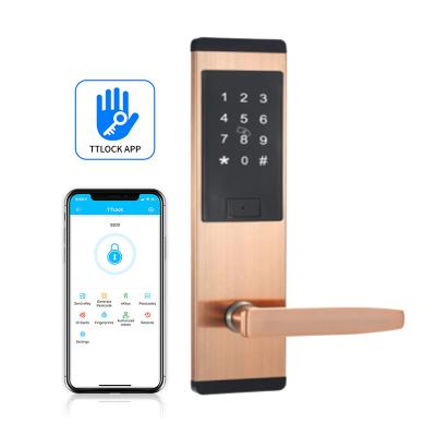 China Bluetooth Wifi Keyless Password Door Lock For Home Apartment for sale