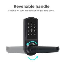 China Cerradura App Controlled Door Locks 180mm Outdoor Electronic Lock for sale