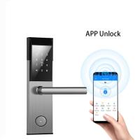 China Easloc TTlock Electronic Keyless Door Locks Apartment Smart Door Lock for sale