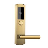China Silver 125KHz Hotel Smart Door Locks 13.56MHz Rfid Hotel Key Card System for sale
