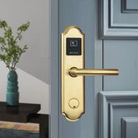 China Anti Theft 3KG Card Activated Door Locks 1.5V AA Card Access Door Lock System for sale