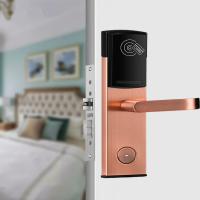 China Electric 13.56Khz Keyless Digital Door Lock 60mm Magnetic Key Card Lock for sale