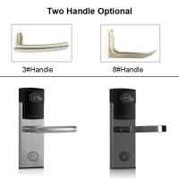 China Stainless Steel CE FCC Card Hotel Keyless Digital Door Lock with Eneregy Saving Switch for sale